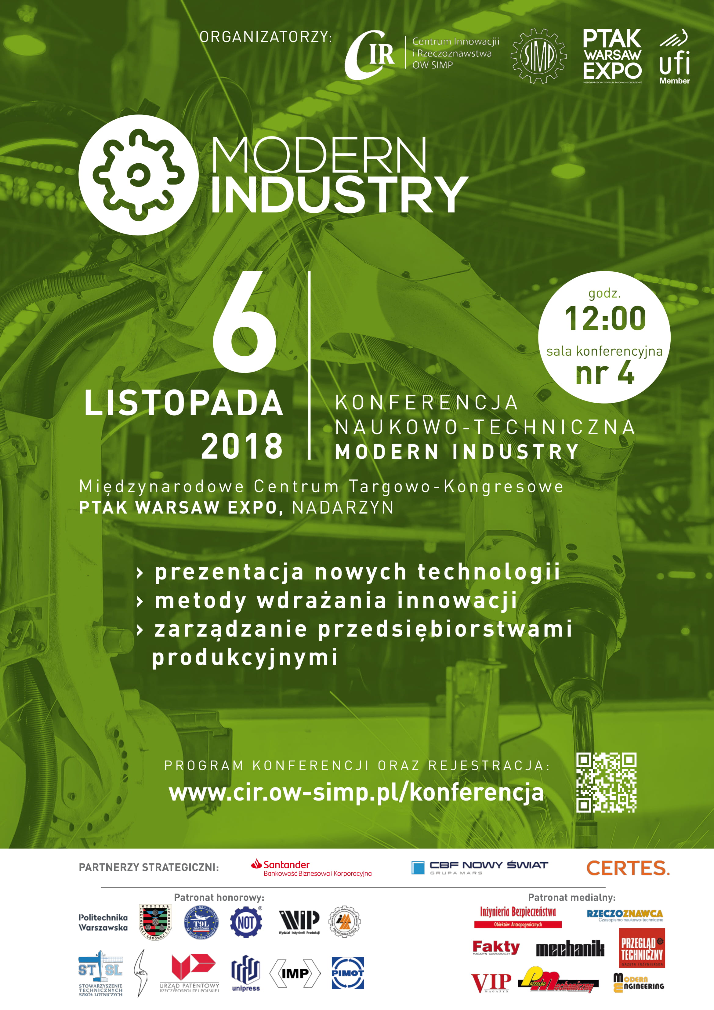Konferencja Modern Industry > OW SIMP